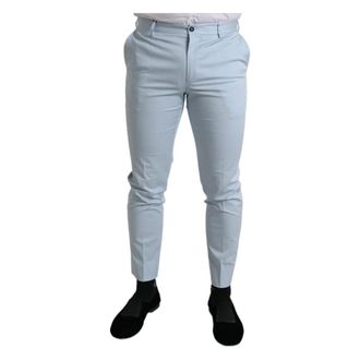 Dolce & Gabbana Wundersch&ouml;ne Skinny-Hosen - - Trousers - Herren - Blau - 4XL