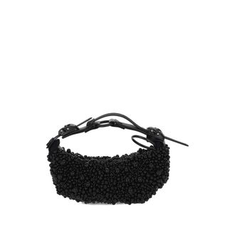Innerraum Bead-Embellished Belt Bag - Black