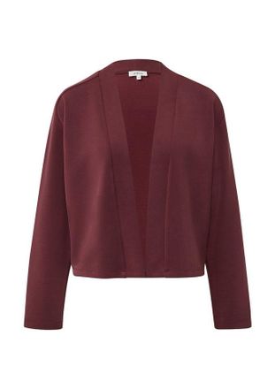 s.Oliver Sweatjacke Sweatshirt Jacke Scuba-Jacke im Relaxed Fit