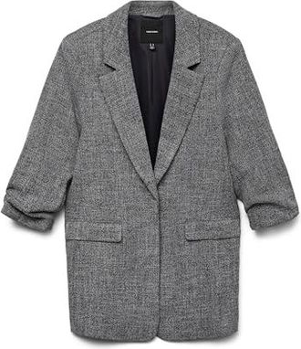 Vero Moda Blazer pour Femme, Noir, 42