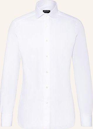 Ermenegildo Zegna Zegna Hemd Trofeo Extra Slim Fit weiss