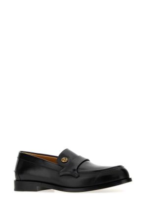 Versace 1b55jblackgold82 Mocassini Loafers