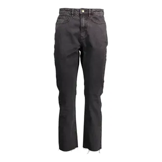 Desigual Schwarze Baumwoll-Damenjeans - - Jeans - Damen - Schwarzk - XL