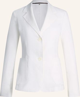 Windsor Windsor. Blazer Mit Leinen weiss