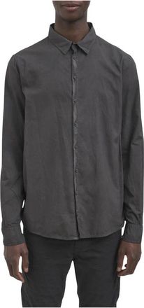 Po&eacute;me Boh&eacute;mien Poeme Bohemien, Homme, Chemises, Gris, Taille: L Regular Fit Shirt Sh-01