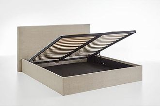 Atlantic Home Collection Bettrahmen Melody 180 x 200 mit Bettkasten und Lattenrost