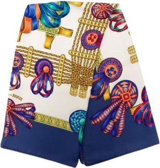 Herm&egrave;s Pre-owned Les Rubans du Cheval Scarf - Femme - Pre-owned - Multicolore - Taille: ONE Size