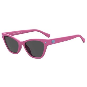 Chiara Ferragni unisex, Accessoires, Rose, Taille: 52 MM Lunettes de soleil Cat-Eye Glamour