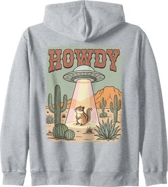 Image UFO Howdy Desert Chipmunk Kapuzenjacke