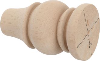 Angoily Massive Holz-m&ouml;belf&uuml;&szlig;e im Franz&ouml;sischen Stil Stabile Runde Tisch Sofabeine aus Naturholz Ersatzbeine f&uuml;r Sofa Schrank und Schreibtisch Einfache Montag