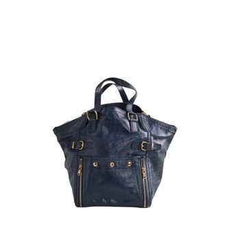 Saint Laurent Pre-owned Cabas Schultertasche - - Pre-owned - Damen - Blau - ONE SIZE