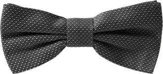 Dolce & Gabbana Homme, Accessoires, Gris, Taille: ONE Size Papillon Ajustable en Soie &agrave; Motifs