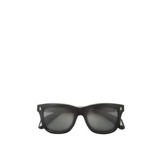 Moncler Moncler Bronzz Rectangular Sunglasses, Unisex, Black, Size: 52