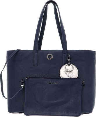 Mandarina Duck Damen Mellow Leather, Blau (Dress Blue), 36x27x15 (L x H x W)