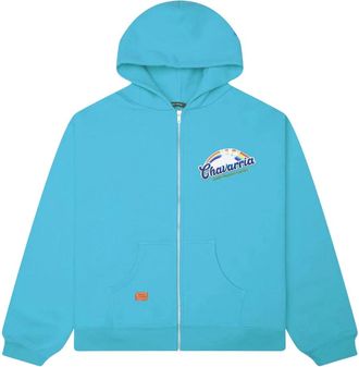 Willy Chavarria Homme, Sweatshirts et sweats &agrave; capuche, Bleu, Taille: S Cotton SweaT-shirt With Logo