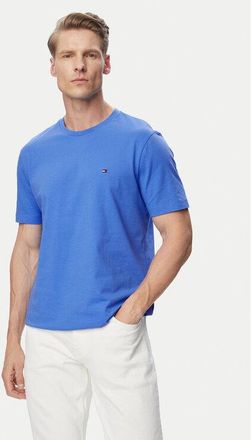 Tommy Hilfiger T-Shirt Ess Seasonal MW0MW39995 Hellblau Regular Fit