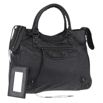 Balenciaga Pre-owned Cuir sacs-balenciaga - Femme - Pre-owned - Noir - Taille: ONE Size