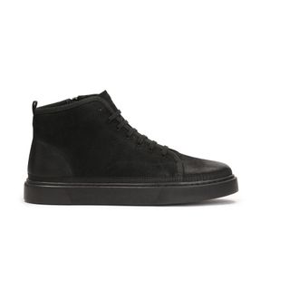 Kazar Schwarze Sneaker mit kn&ouml;chellangem Obermaterial - - Shoes - Herren - Schwarzk - 42 EU