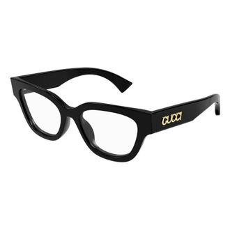 Gucci Stilvolle Brille in Schwarz - - Accessories - Damen - Schwarzk - 51 MM