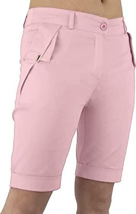 JOPHY & CO. Bermuda femme en coton avec poches (code 3022), rose, L