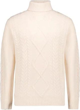 Hackett Herren Pullover beige unifarben