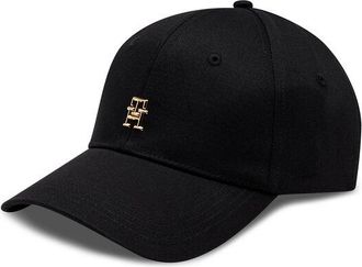 Tommy Hilfiger Cap Essential Chic Cap AW0AW15772 Schwarz