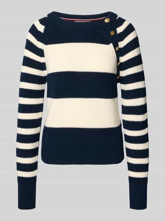 Tommy Hilfiger Regular Fit Strickpullover aus reiner Baumwolle