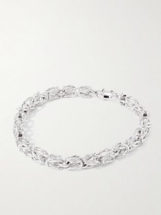 Toteme Byzantine Rhodiniertes Armband - Silber