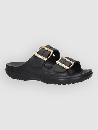 Crocs Metallic Buckle Clog black