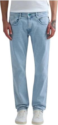 Replay Homme, Jeans, Bleu, Taille: W34 Anbass Hyperflex Jeans droits
