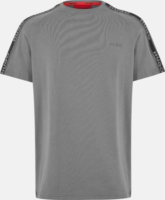 HUGO BOSS Hugo - Sporty T-Shirt f&uuml;r Herren, Logo (Grau)