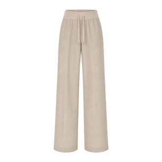 PANICALE Weite Hosen - - Trousers - Damen - Beige - S