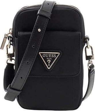 Guess sac &agrave; &eacute;paule bandouli&egrave;re Follie Passport Crossbody Black noir
