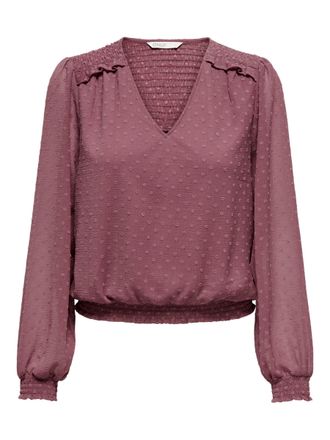 Only Onlelmira Life New Dobby L/S Top WVN