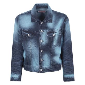 Kenzo Homme, Vestes, Bleu, Taille: M Denim Vestes