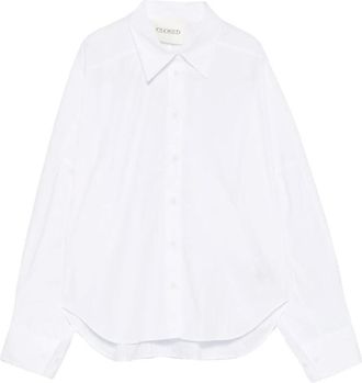 Closed Femme, Blouses et Chemises, Blanc, Taille: 36 FR Chemise &agrave; col structur&eacute;