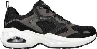Skechers Uno Sneaker f&uuml;r Damen, Wildleder (Schwarz)