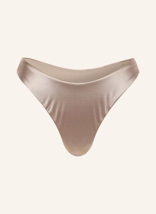 Calvin Klein Brazilian-Bikini-Hose Ck Shine braun