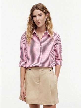 Tommy Hilfiger Chemise coupe boxy en popeline
