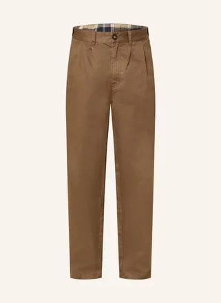 Barbour Chino Yorklane Regular Fit braun