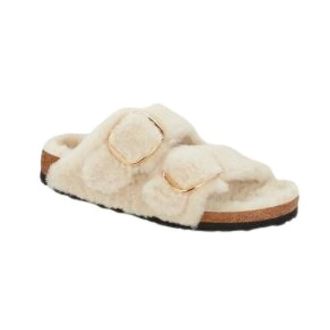 Birkenstock Femme, Chaussures, Beige, Taille: 39 EU Sandales Slider