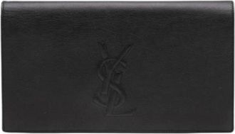 Saint Laurent Pre-owned Belle De Jour Clutch - Femme - Pre-owned - Noir - Taille: ONE Size