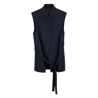 Meimeij Massgeschneiderte Weste - - Jackets - Damen - Blau - XS