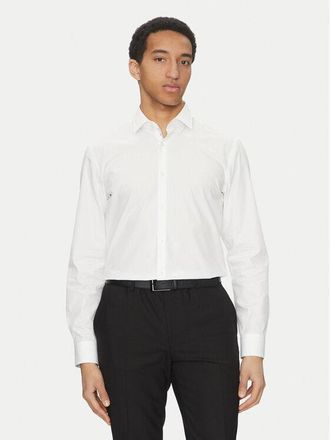 HUGO BOSS Hemd Koey 50539808 Wei&szlig; Slim Fit