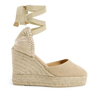 Castaner Carina/8Ed/002 11 cm Wedges - - Shoes - Damen - Beige - 35 EU