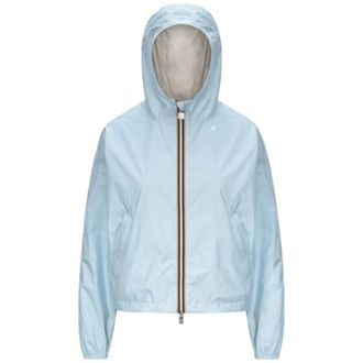 K-Way Damen, Jacken, Blau, LGr&ouml;&szlig;e