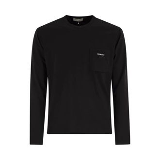 Premiata Homme, Tops, Noir, Taille: S Long Sleeve Hauts