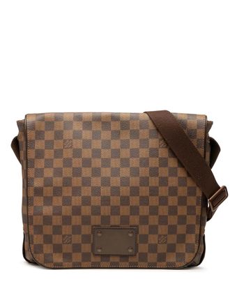 Louis Vuitton sac &agrave; bandouli&egrave;re Brooklyn MM (2011) - Marron