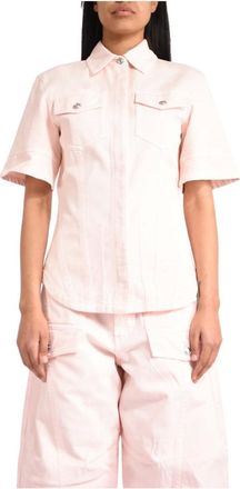Sportmax Femme, Blouses et Chemises, Rose, Taille: 40 FR Chemise en jean