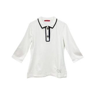 Carolina Herrera Polo Shirt - - Tops - Damen - Wei&szlig; - S